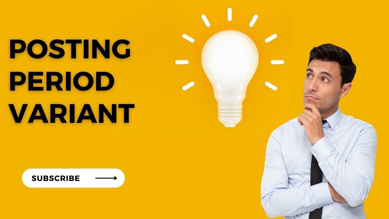 Posting Period Variant Part 1 - YouTube
