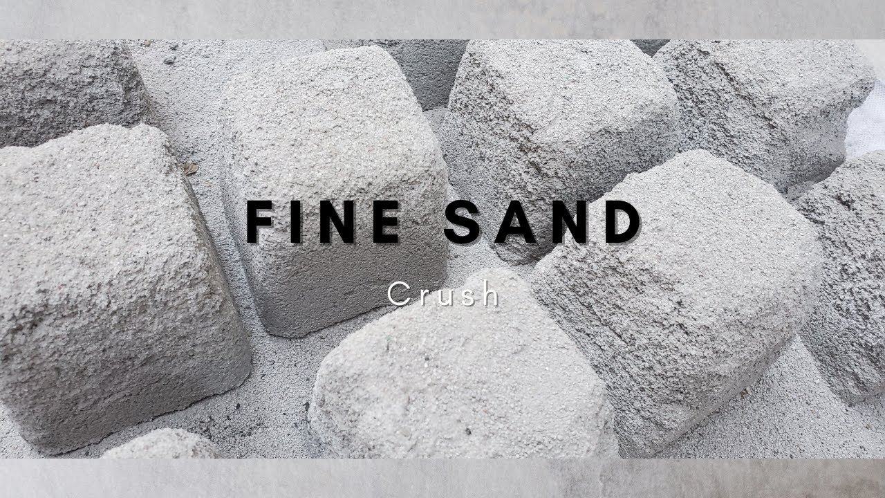 Earthy ASMR | Fine Sand Cement | Gritty - YouTube