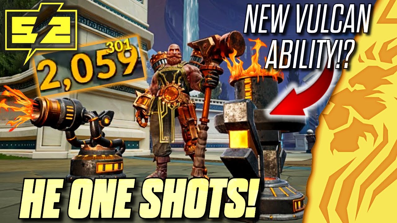 NEW VULCAN ABILITY?! HE ONE SHOTS! - YouTube