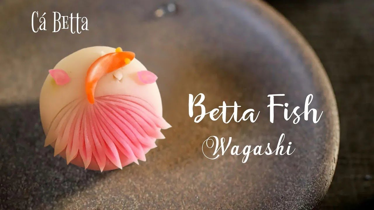 The Stone Lotus Nerikiri Wagashi (DIY) And The Betta Fish Nerikiri ...