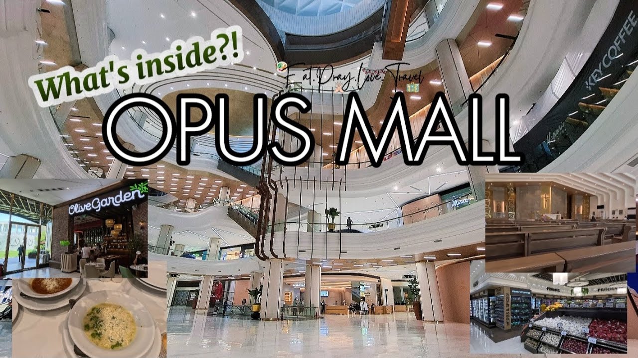 FOOD TRIP at OPUS MALL - Metro Manila's NEWEST Luxury Mall | Discover UNLI FOOD at OLIVE GARDEN ...