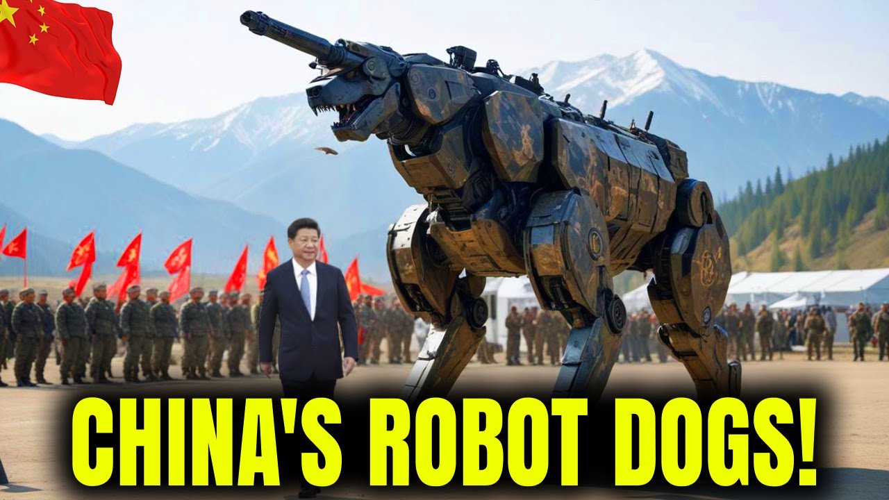 China Launched Advanced Army of Robot Dogs: Warfare CHANGED FOREVER ...
