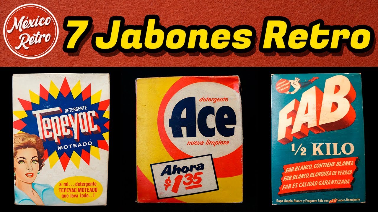 Nostalgia Detergente: Recordando las Marcas Clásicas de los 50's y 60's ...