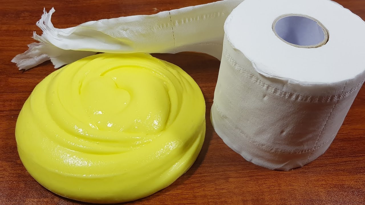 Paper Dish Soap Slime No Borax, Paper Slime - YouTube