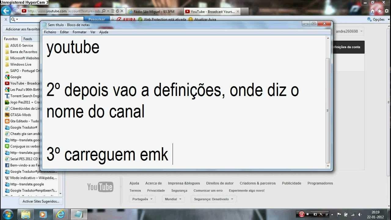 Como Colocar Imagem No Identificador Do Seu Canal Youtube