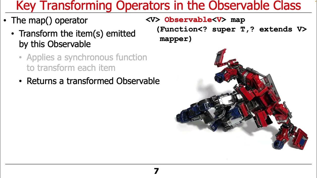 Key Transforming Operators in the Observable Class (Part 1) - YouTube