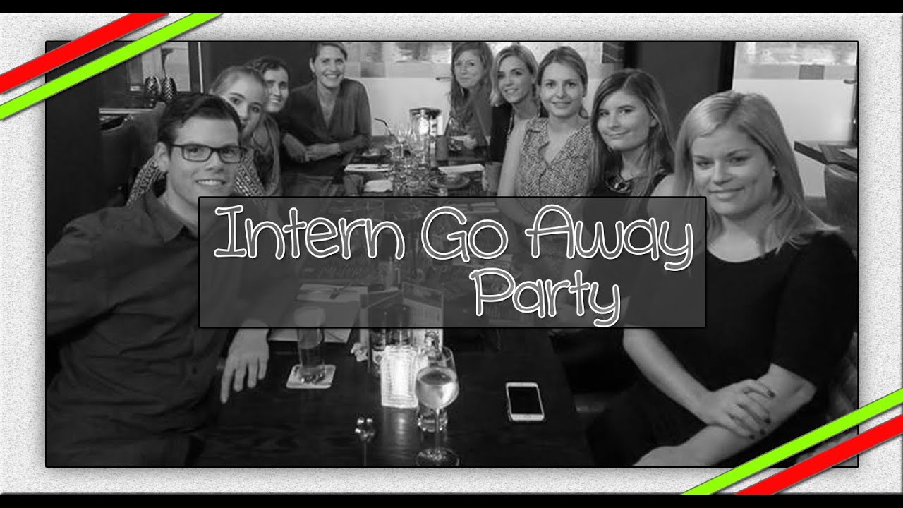 Intern go away party - YouTube