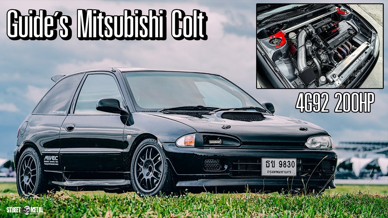 Guide's Mitsubishi Colt 4G92 Mivec 200HP /4K - YouTube