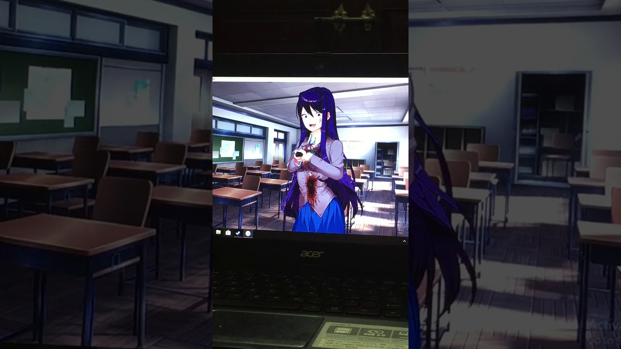 DDLC(Scary Moment End) - YouTube