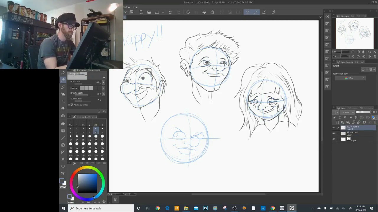 Inspired Drawing Practice Exercise - YouTube