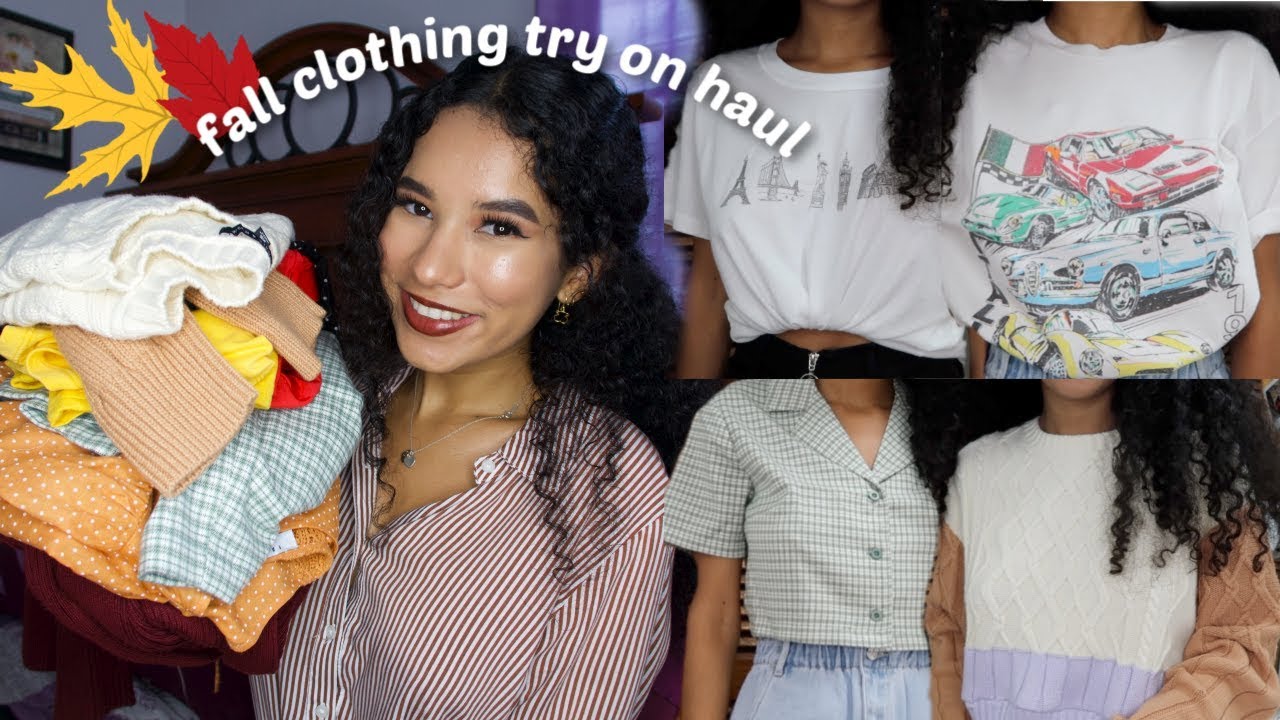 FALL TRY ON HAUL 2019 - YouTube
