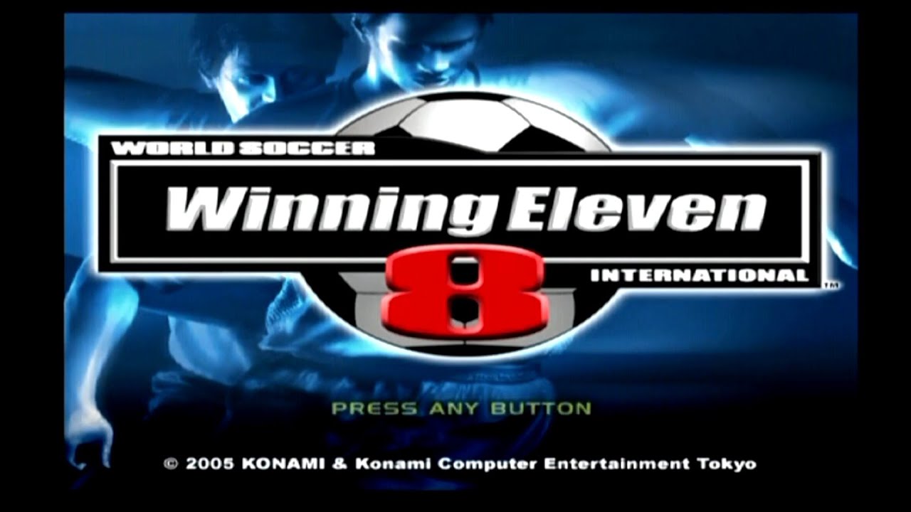 Winning Eleven 8 / Gameplay PlayStation 2 (PS2) - YouTube