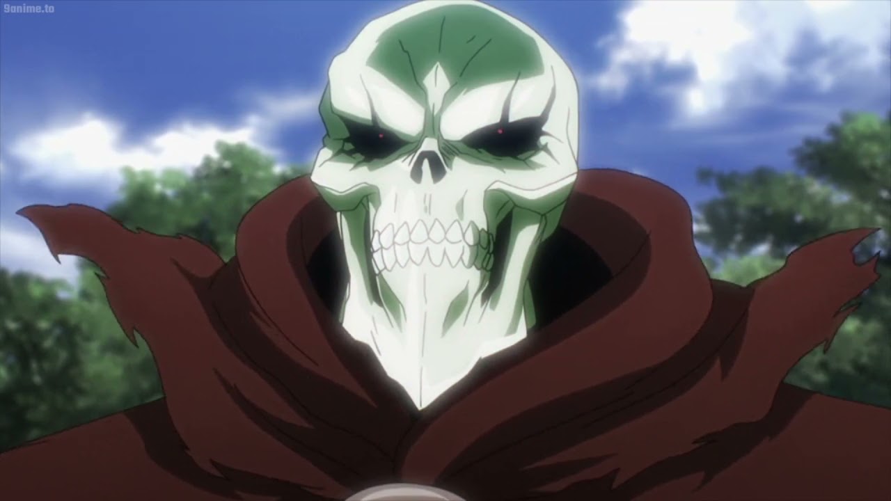 Overlord - Ainz Ooal Gown casting spells - S1E12 - YouTube