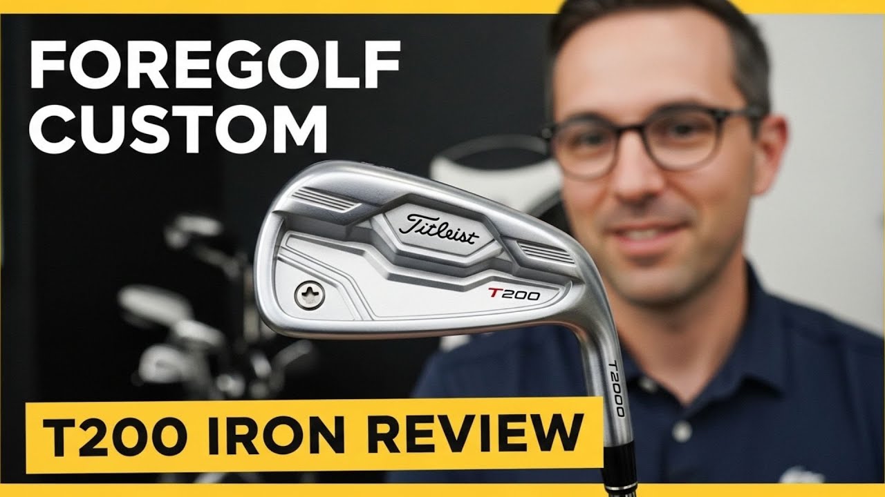 Titleist T200 Irons 2025 Review – Maximum Forgiveness & High Launch ...