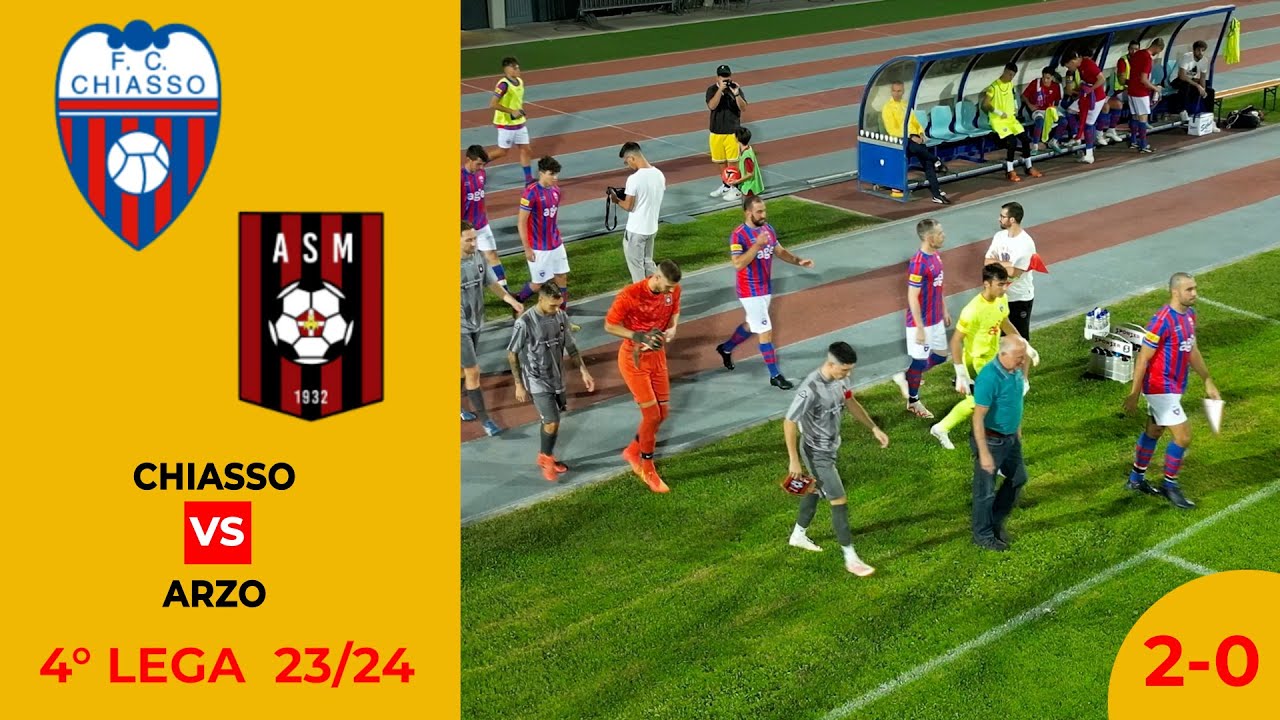 Chiasso VS Arzo (4a Lega 23/24) - YouTube
