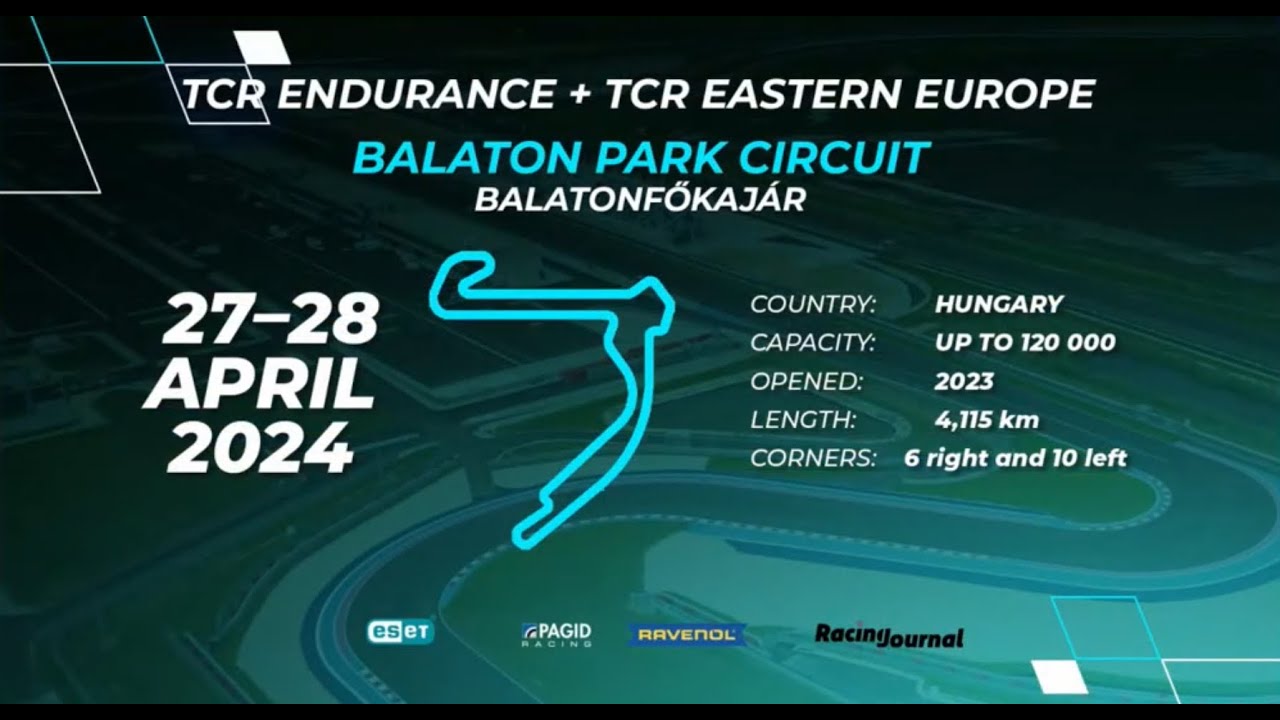 ESET Cup 2024 FIA CEZ - TCR Endurance + TCR Eastern Europe - Race 1 ...