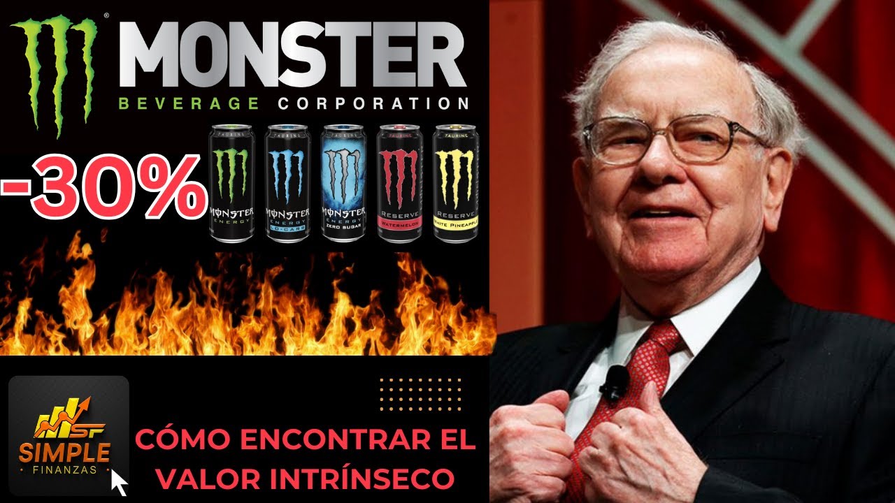 Analisis Acciones Monster | Valor Intrínseco de una Acción - YouTube