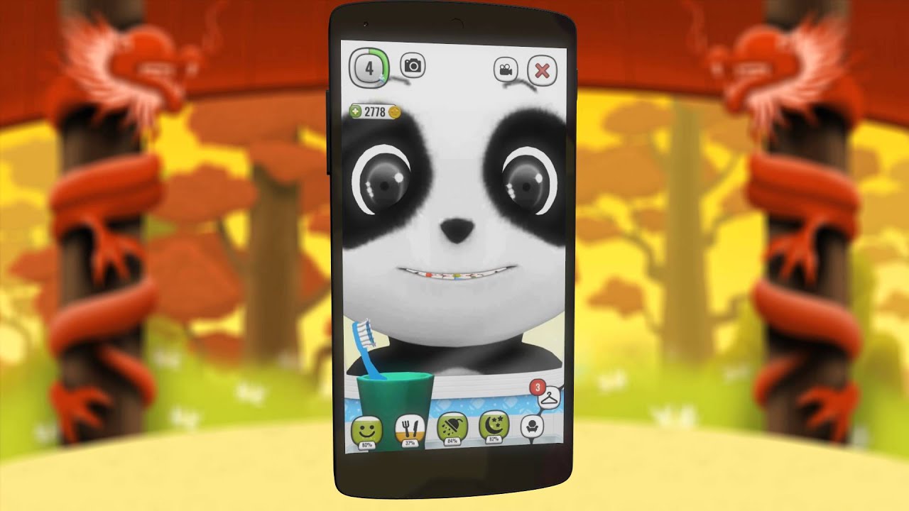 My Talking Panda - Virtual Pet - YouTube