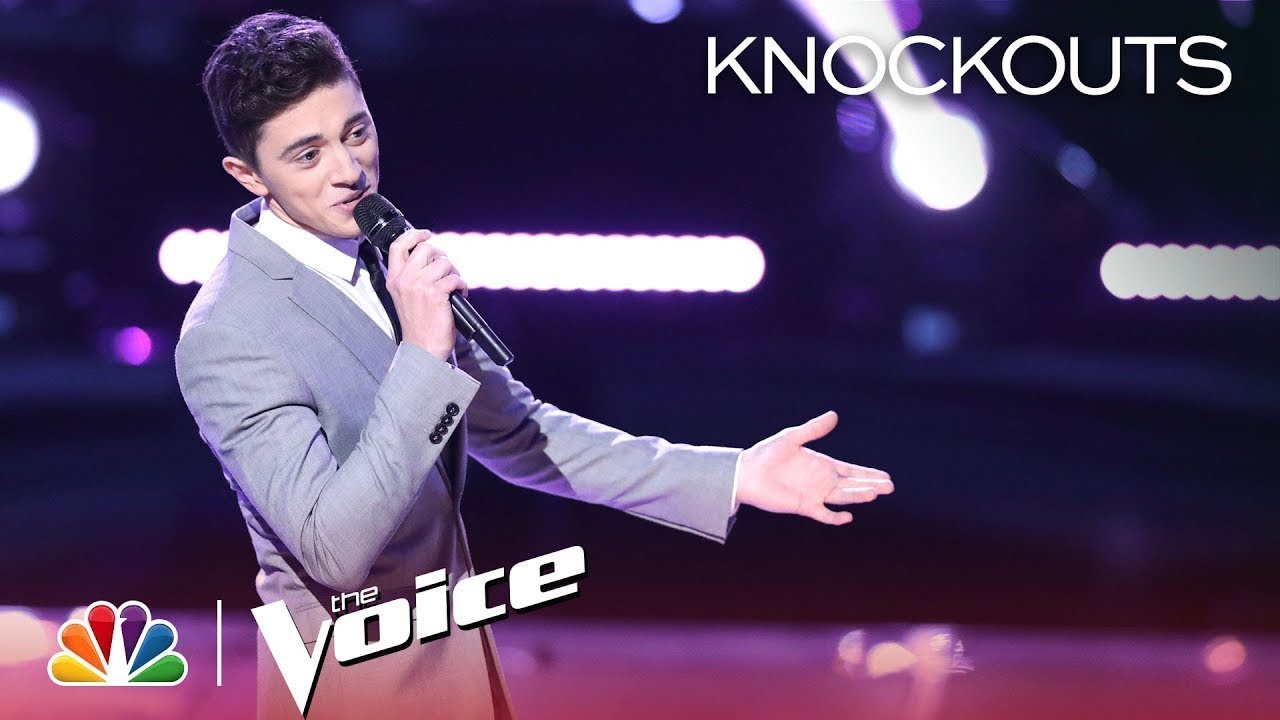 The Voice 2018 Knockout - Austin Giorgio: "Almost Like Being in Love ...