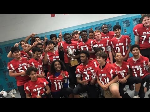 Clips of Josh’s Middle School Football Games | 7th & 8th Grade Clack M ...