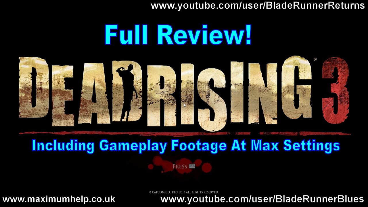 Dead Rising 3 PC Review + Gameplay Footage at Maximum Graphical ...