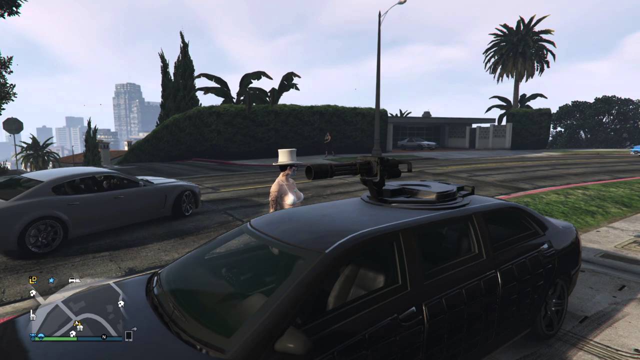 GTA 5 ONLINE.....My turreted limo - YouTube