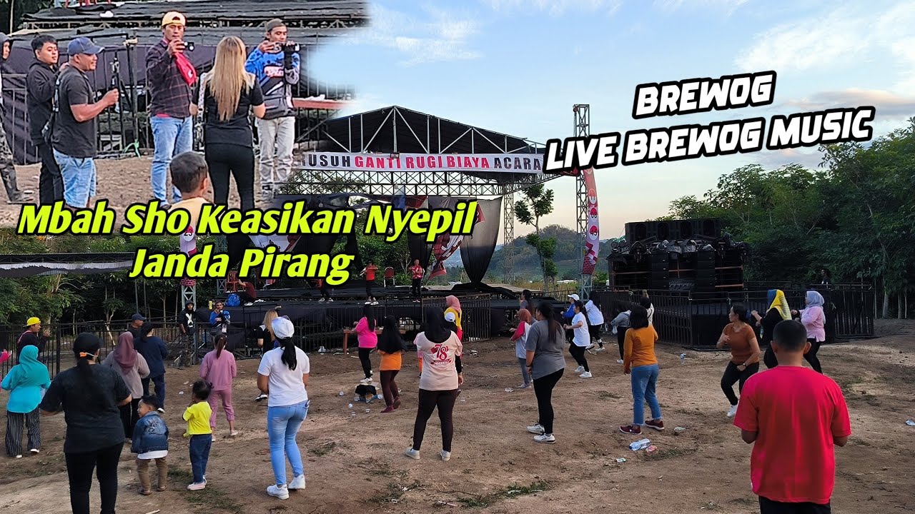 Mbah Sho memantau janda pirang, Brewog Cak Precil Karangploso Malang ...