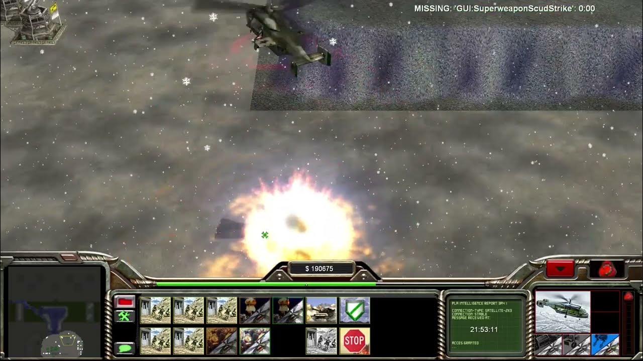 Generals Zero Hour Modding Tutorial - Let's make a unit - fully armed Super Helix! - YouTube