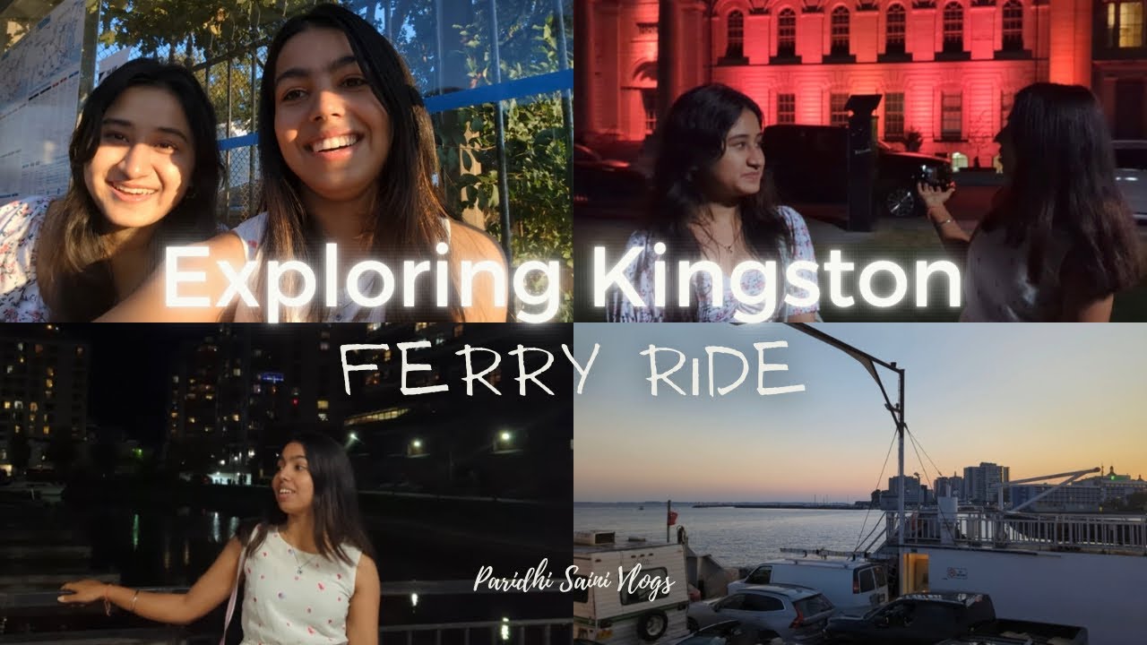 Exploring Kingston And Enjoy Ferry Ride with Friends - YouTube