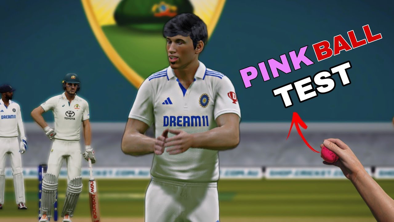 First Ever Pink Ball Test - Cricket 24 Career Mode #46 - YouTube