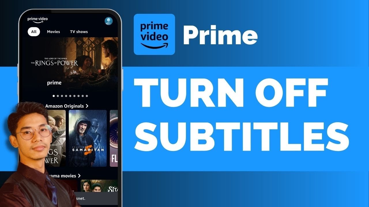 How To Turn Off Subtitles On Amazon Prime Video 2024 ! - YouTube