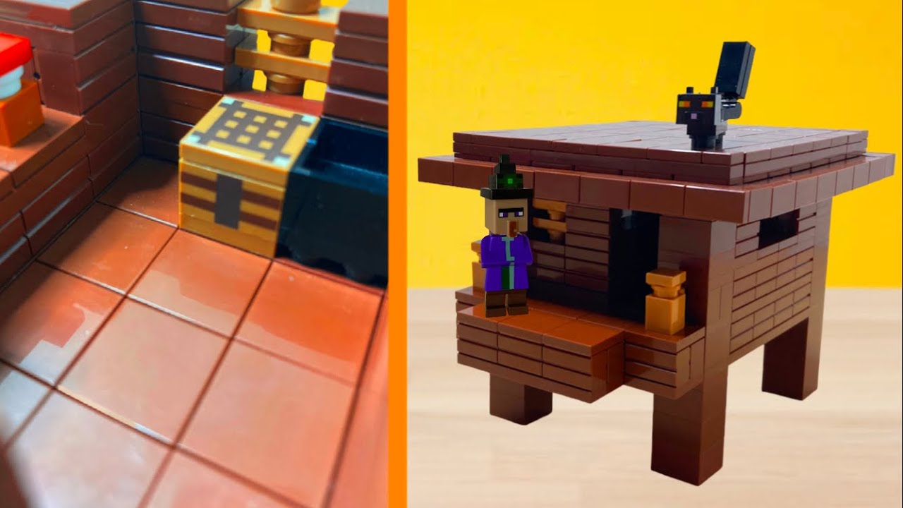 Fully accurate LEGO Minecraft Swamp Hut! - YouTube