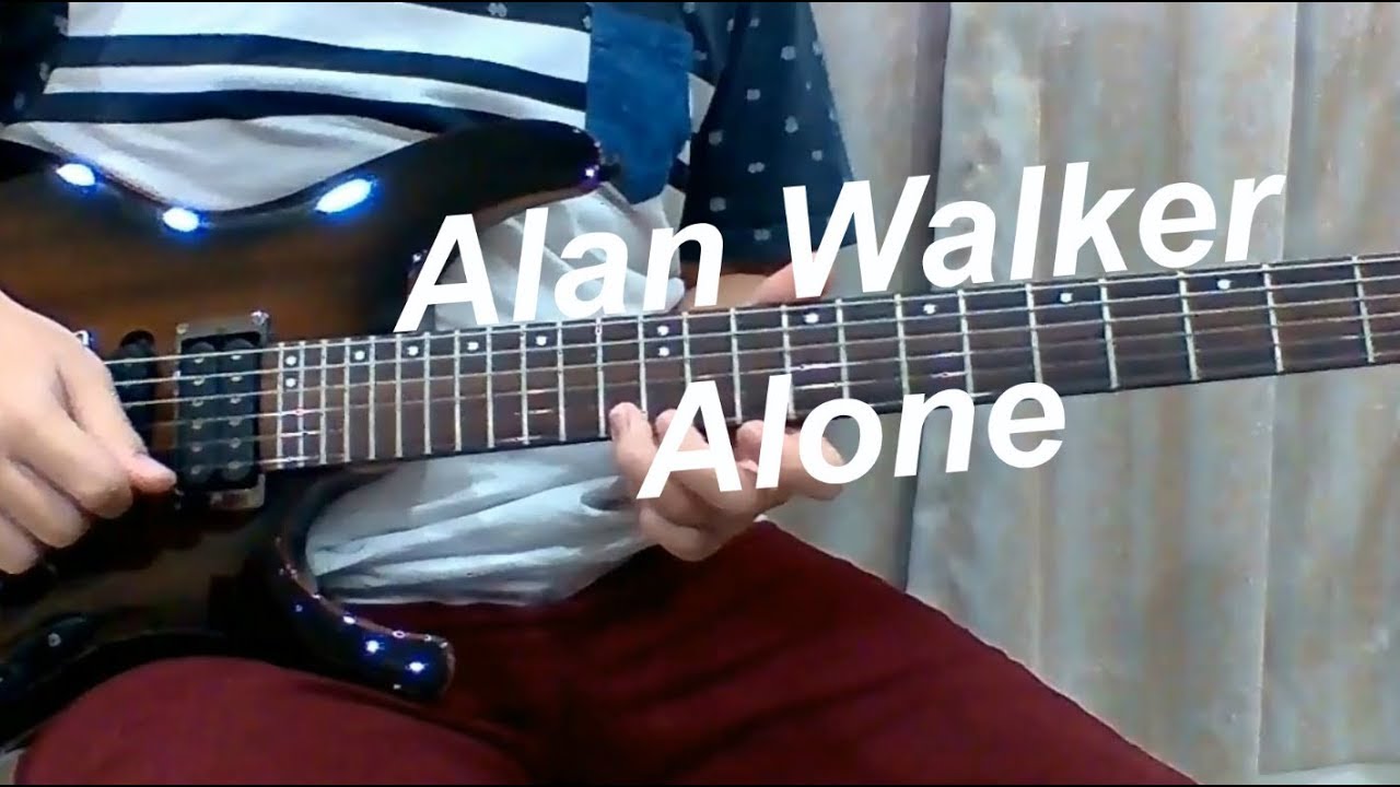 Alan Walker - Alone (Electric Guitar Cover) - YouTube