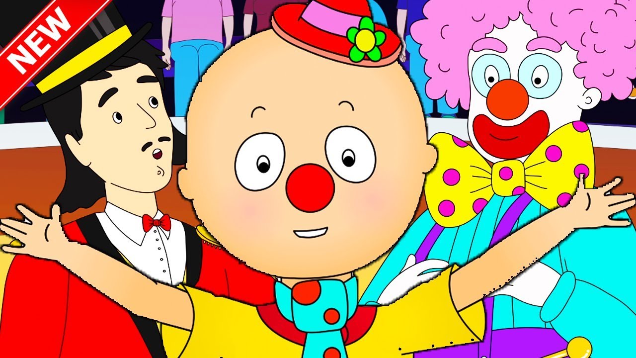 ★NEW★ 🤡 Caillou Goes to the Circus 🎪 Funny Animated Caillou | Cartoons ...
