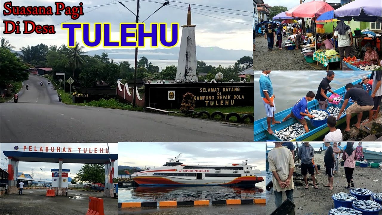Pesona Keindahan Desa Tulehu di Pagi Hari. - YouTube