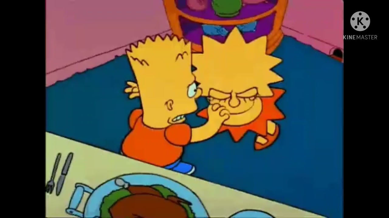 Lisa Simpson Fighting Bart Simpson - YouTube