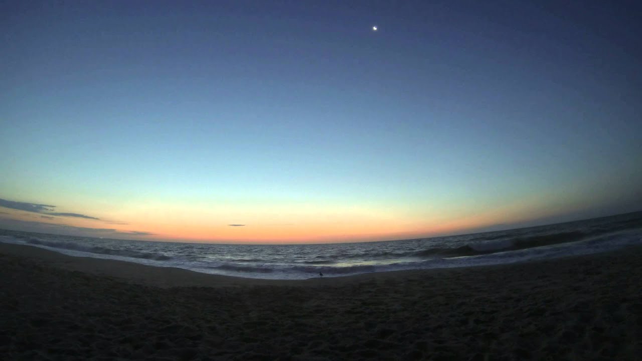 Ocean City Maryland Sunrise Time Lapse. - YouTube