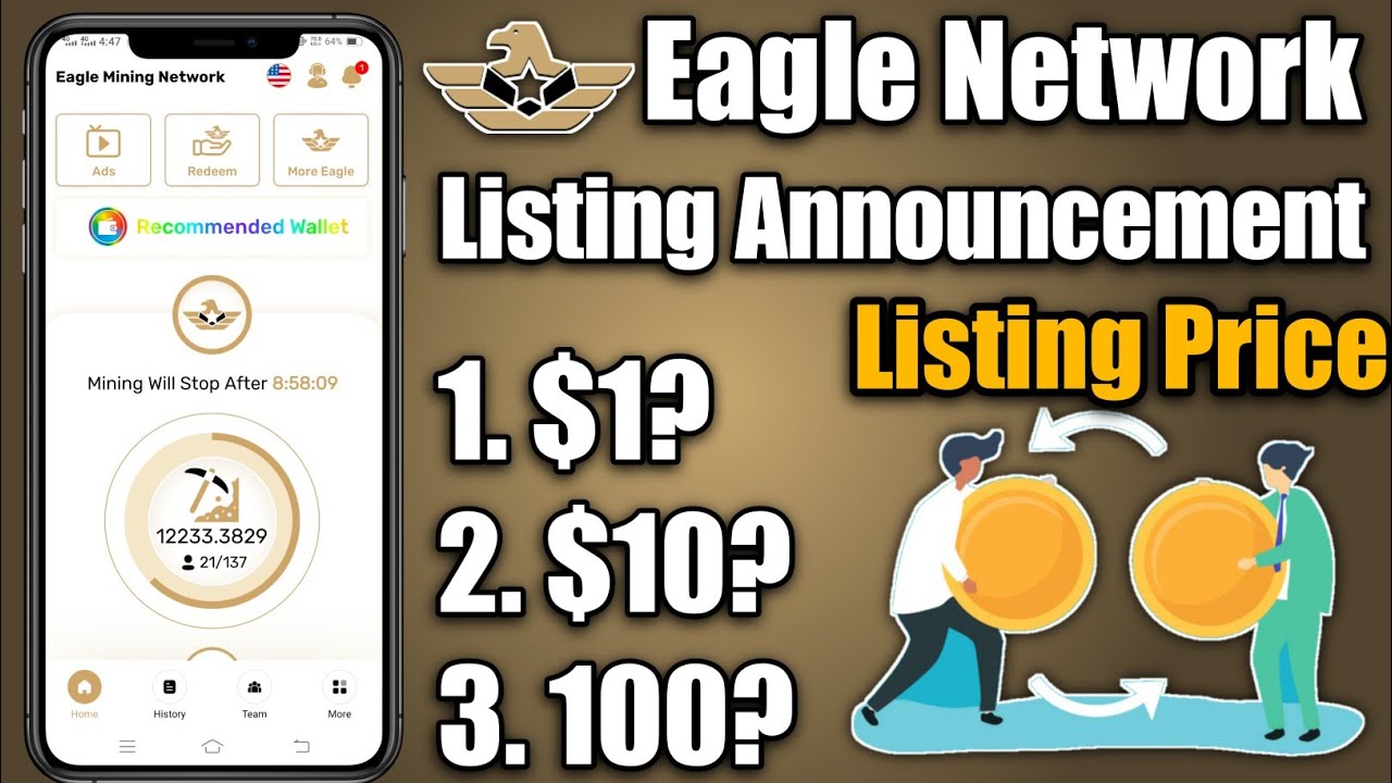 Eagle Network new update | eagle network listing announcement | eagle ...