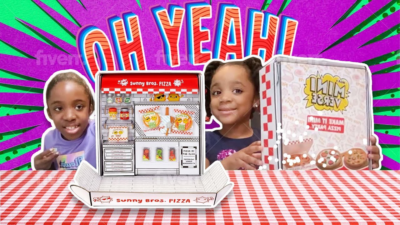 New Miniverse Make It Mini Pizza Party & Ice Cream Social Pack: DIY ...