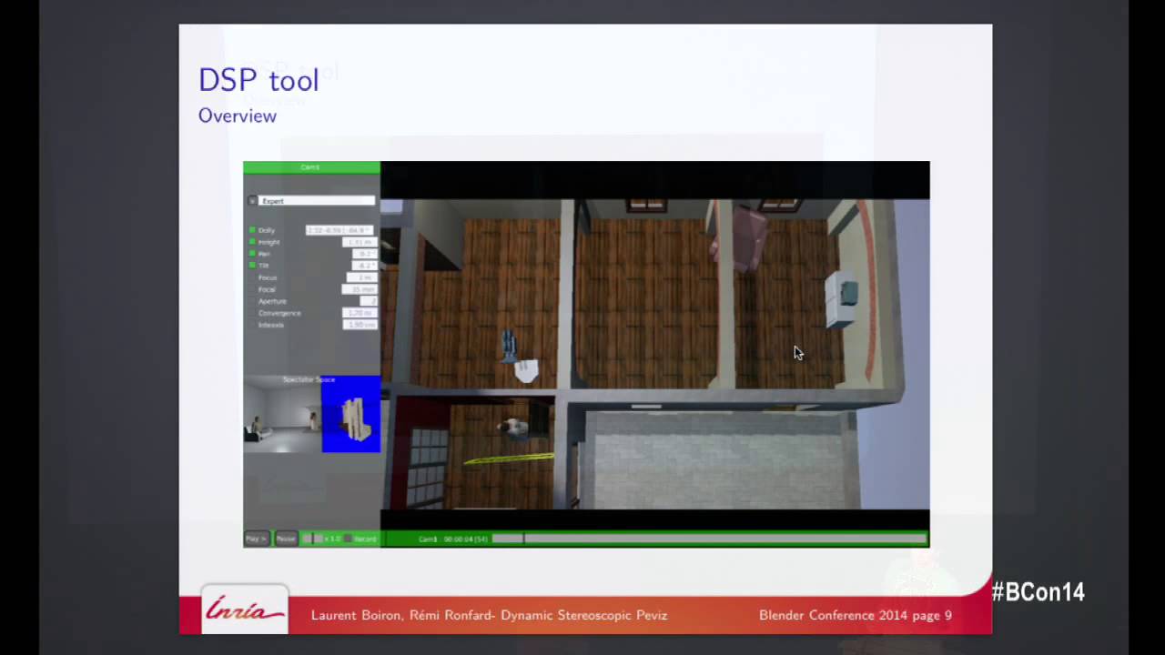 Stereoscopic Previz in Blender Game Engine - Laurent Boiron #BCo14 #b3d ...