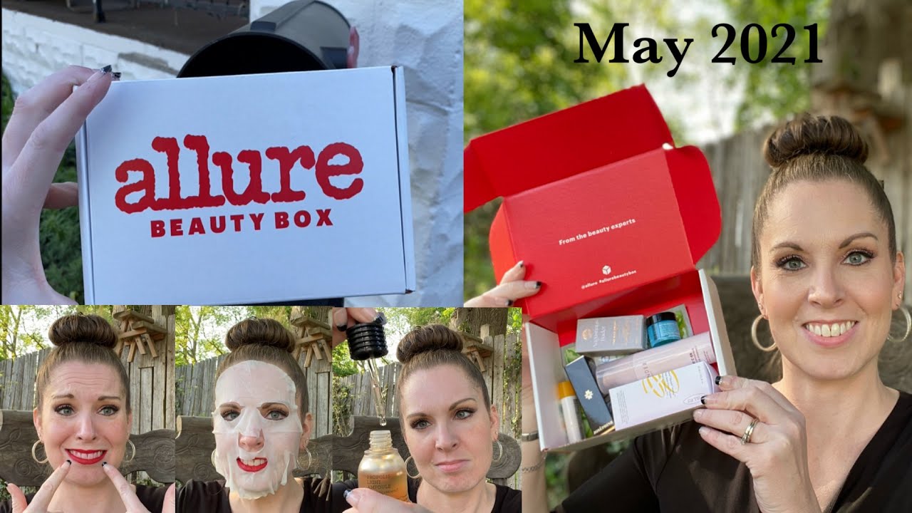 Allure Beauty Box - May 2021 - YouTube