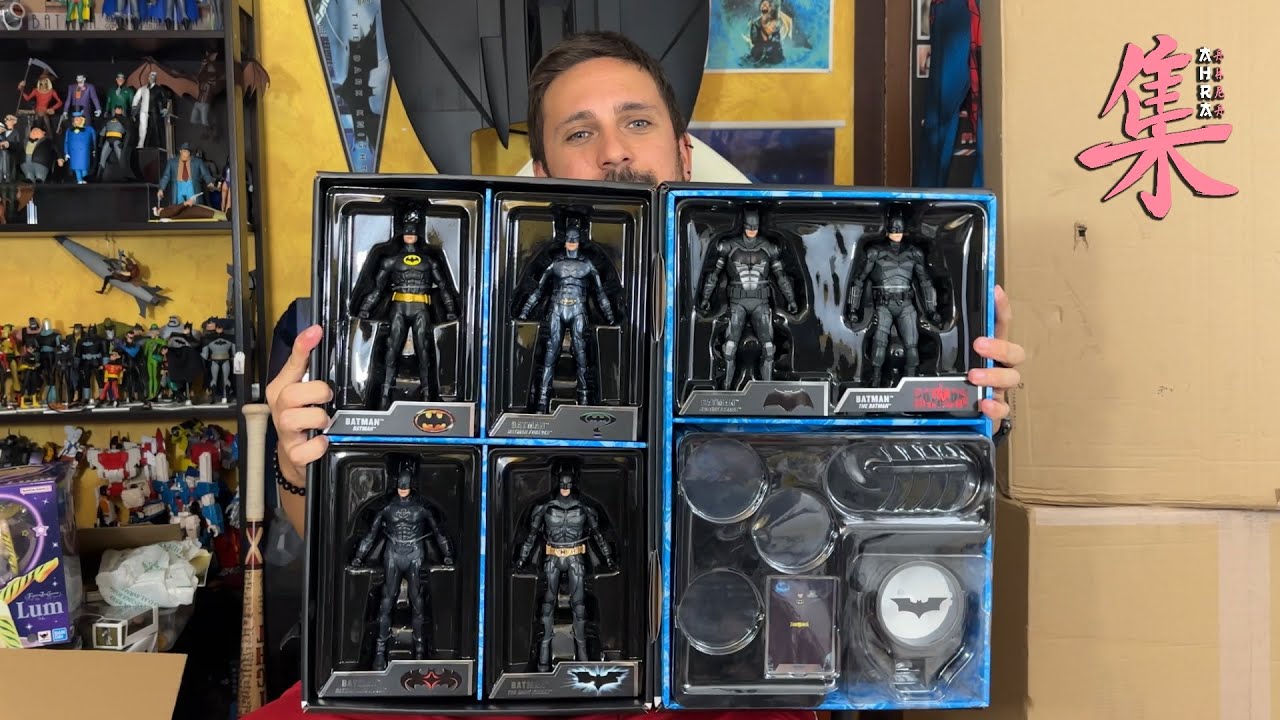 IL SET DI BATMAN CHE ASPETTAVAMO DA SEMPRE - Action Figure Unboxing ...