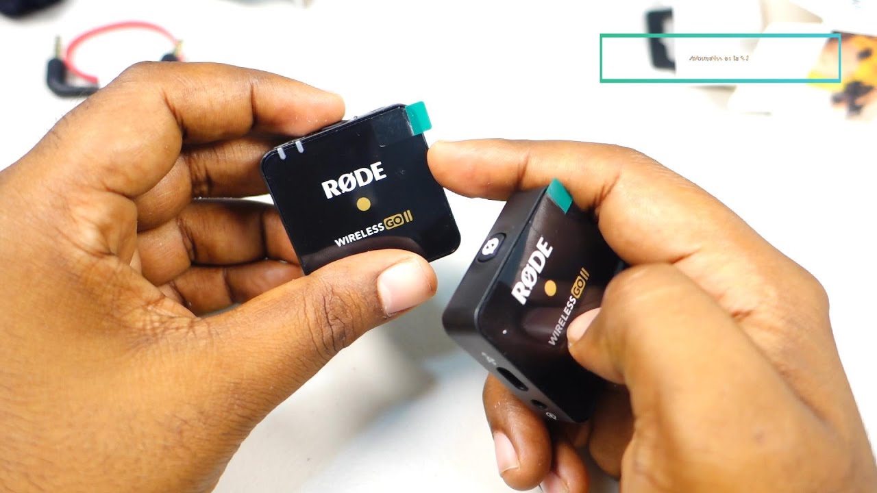 Unboxing de Super microfono profesional RODE Wireless GO 2 y prueba de ...