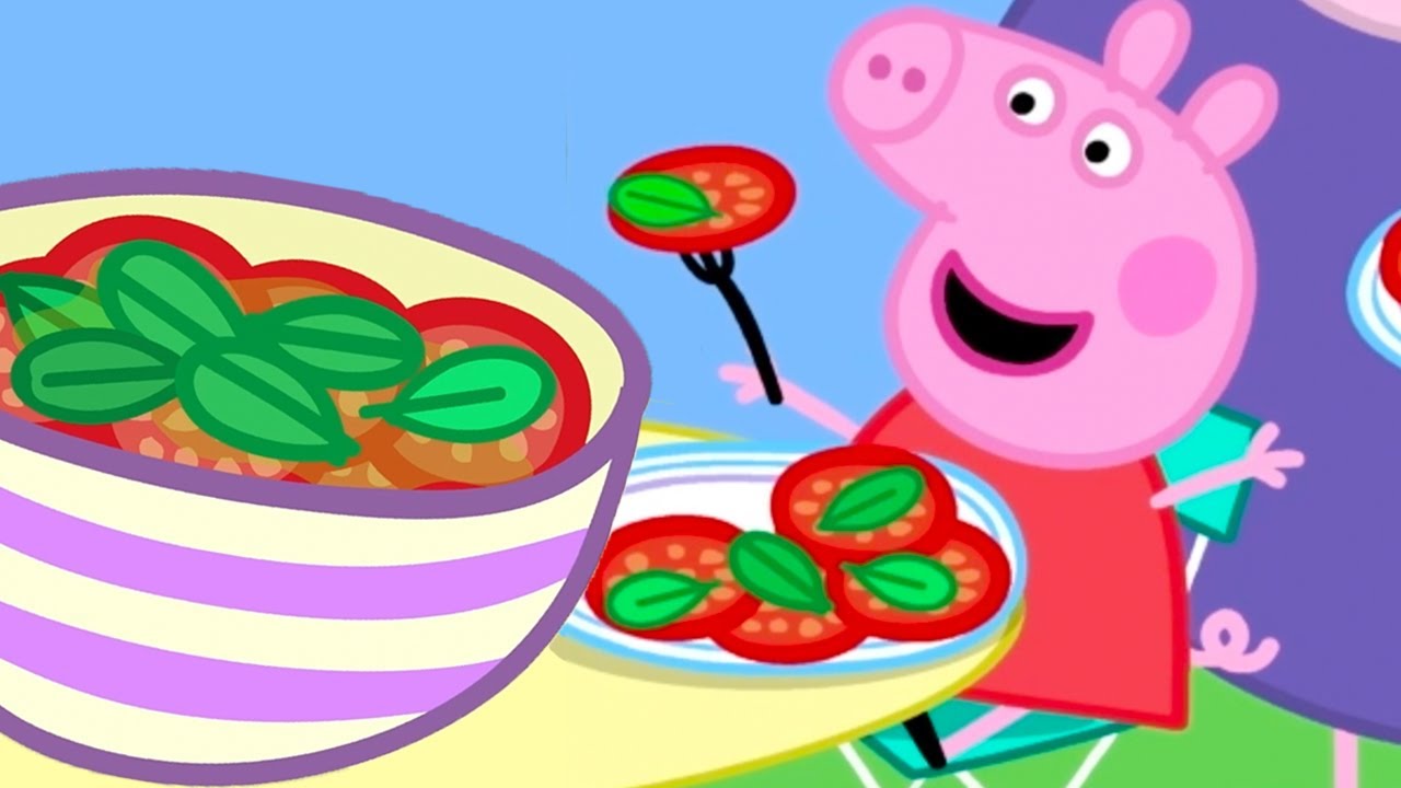 The BEST Tomato Salad EVER! 🍅 | Peppa Pig Full Episodes - YouTube