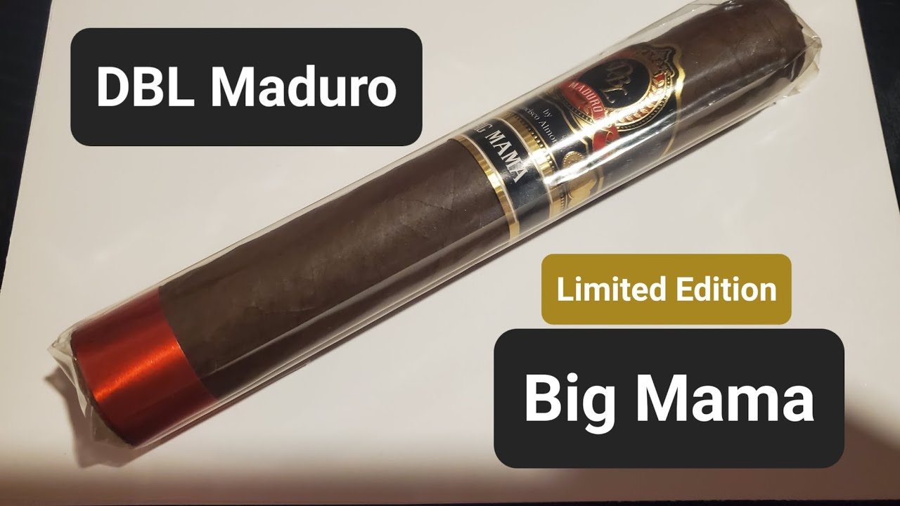 DBL Maduro Big Mama cigar review - YouTube