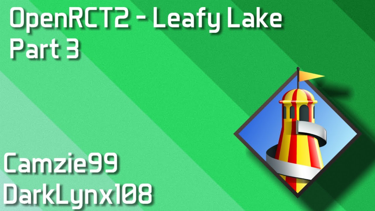 Lets Play OpenRCT2 Episode 7 - Leafy Lake - Part 3 - YouTube