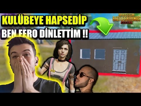 RAKİBİ KULÜBEYE HAPSEDİP BEN FERO DİNLETTİM !! (ÇILDIRDI)  - PUBG Mobile