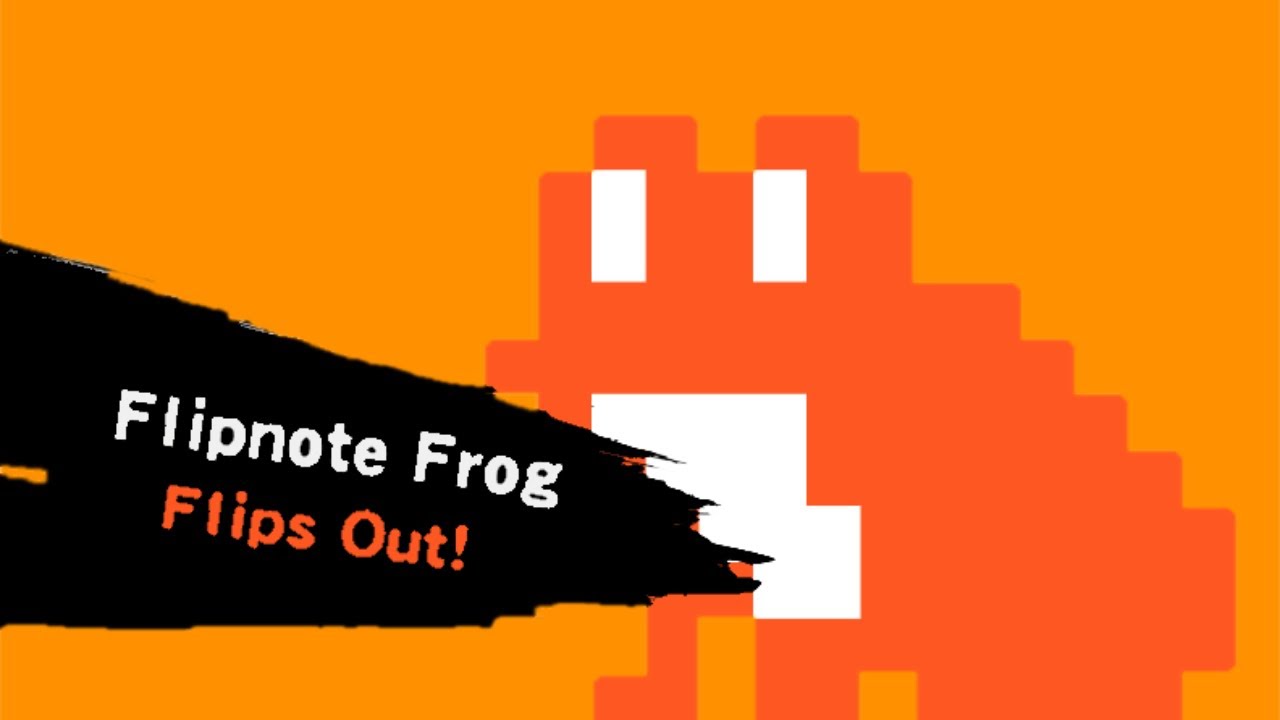 Flipnote Frog Animated Moveset - YouTube