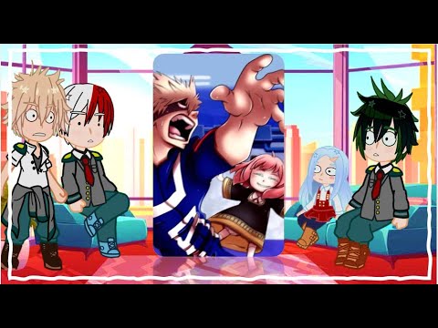 MHA / BNHA ft Eri reacts to Anya of Spy X Family - YouTube