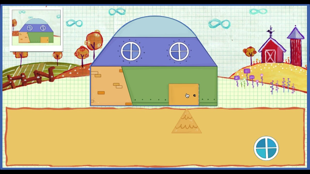 Peg + Cat | PBS Kids Game | Chicken Blast Off | Learn Shapes and ...